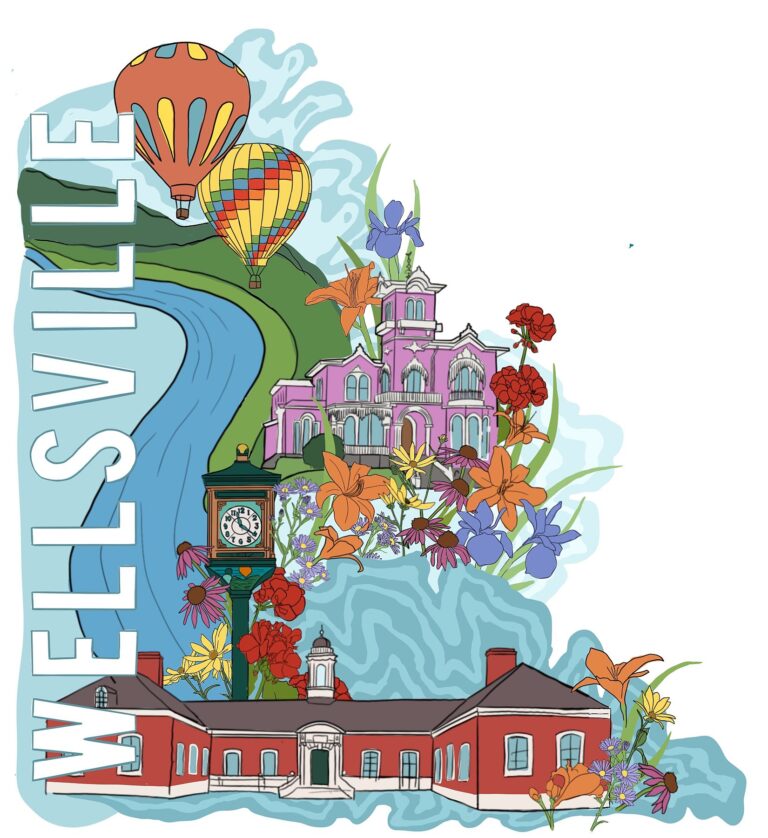 Wellsville Mural - Wellsville Area Chamber of Commerce