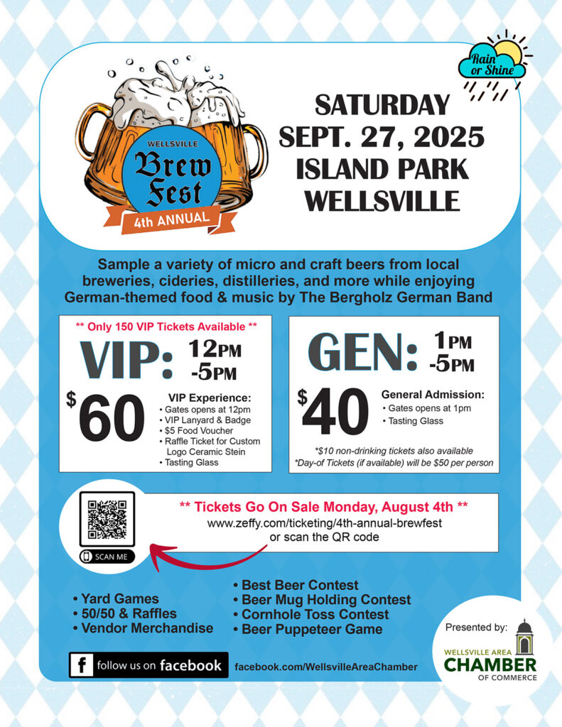 Brew Fest 2025 - Wellsville Area Chamber of Commerce